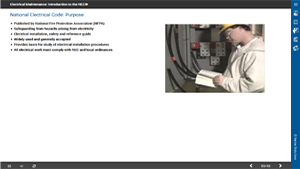 Electrical Maintenance: Introduction to the NEC - for Individuals