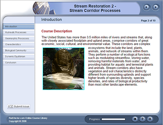 Stream Restoration 2 - Stream Corridor Processes - for Individuals