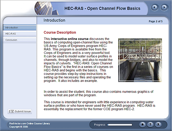 HEC-RAS - Open Channel Flow Basics - for Individuals