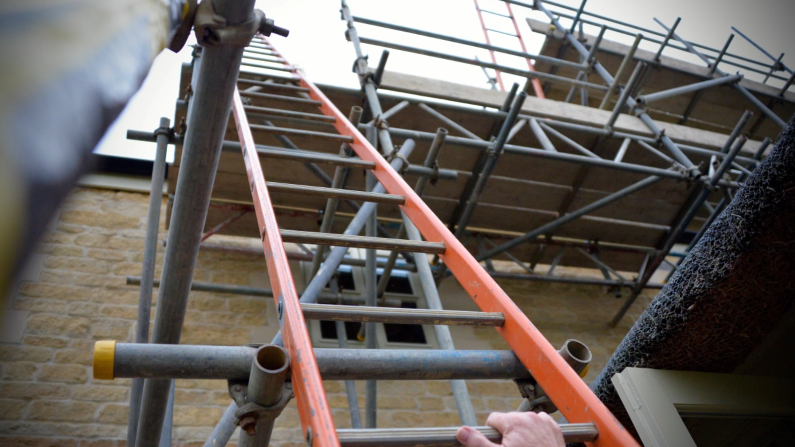 Stairs and Ladders In Construction - Construction Worksite Safety - for ...