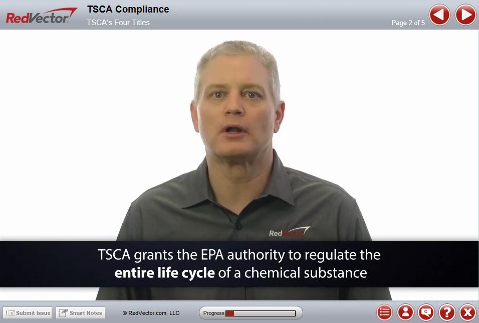 Toxic Substance Control Act (TSCA) Compliance - for Individuals