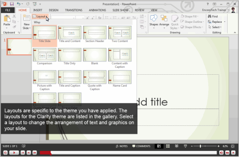 Smart Office: PowerPoint 2013 Essential Training - for Individuals